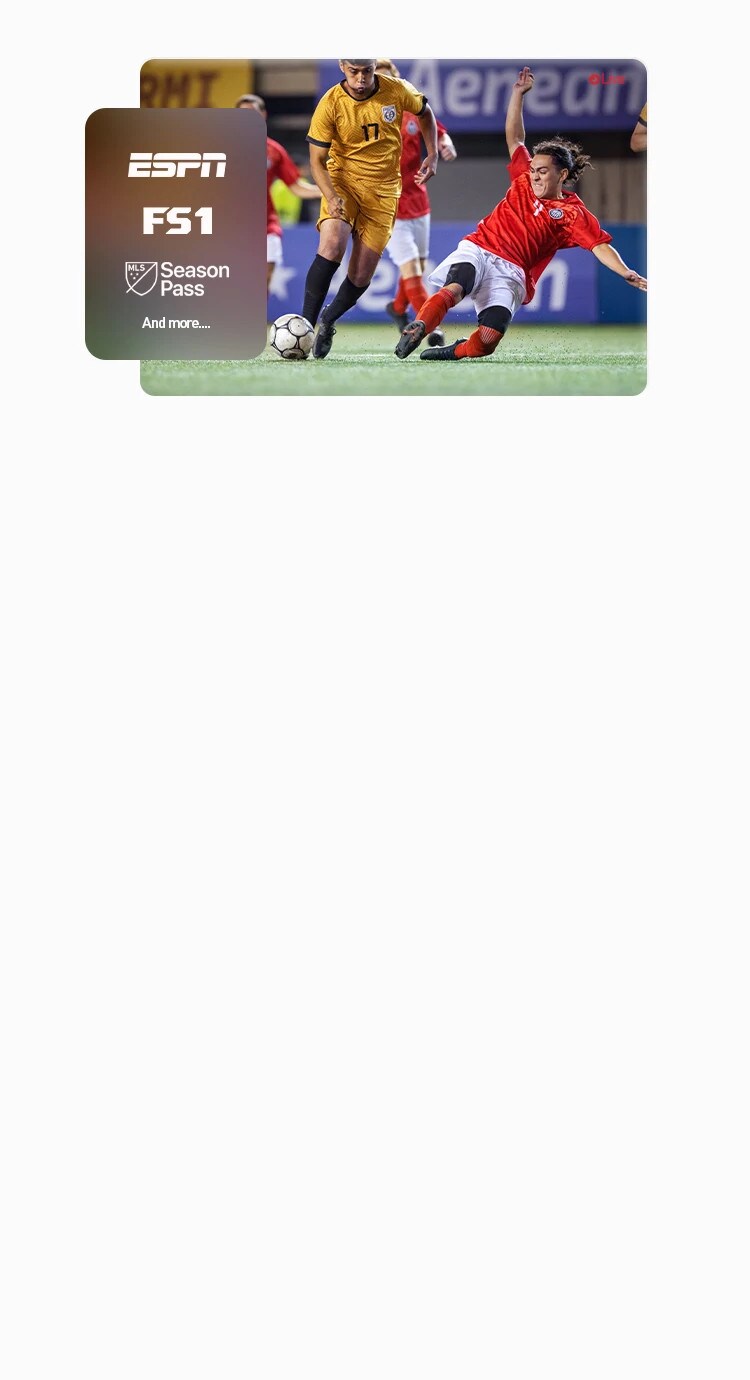 Stream Live Soccer Games on DIRECTV