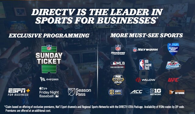 Business TV Packages | DIRECTV FOR BUSINESS