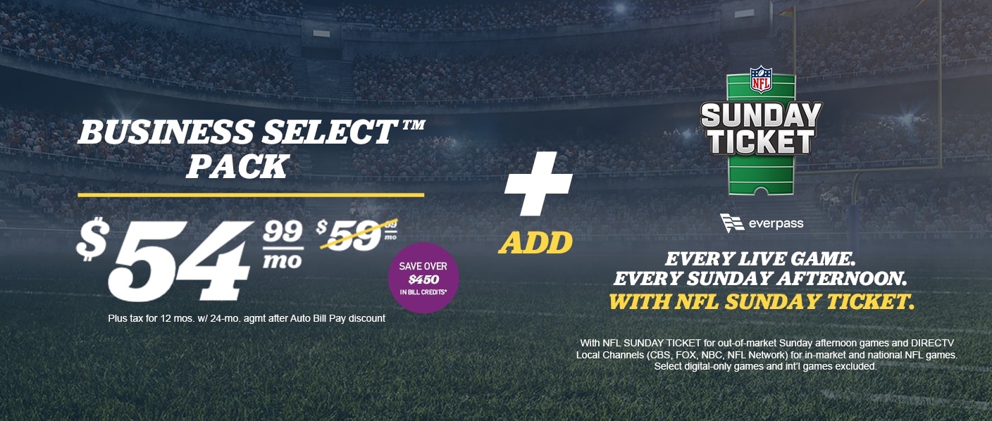 Shop TV Packages for Offices | DIRECTV FOR BUSINESS