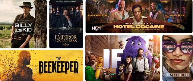 Add MGM+ to Your DIRECTV Package: Stream TV and Movies.