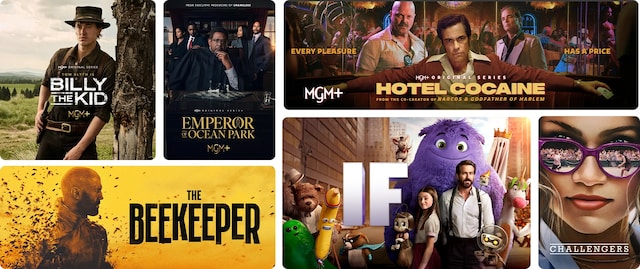 Add MGM+ to Your DIRECTV Package: Stream TV and Movies.