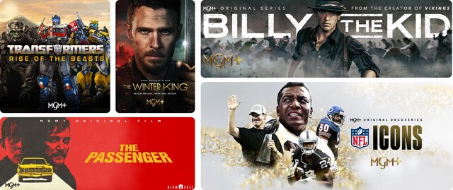 Get MGM+ with DIRECTV for just $1 a month